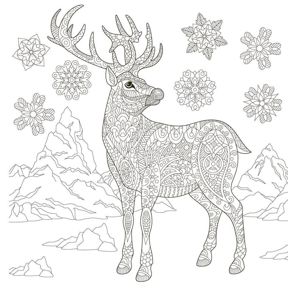 christmas coloring pages for kids frozen